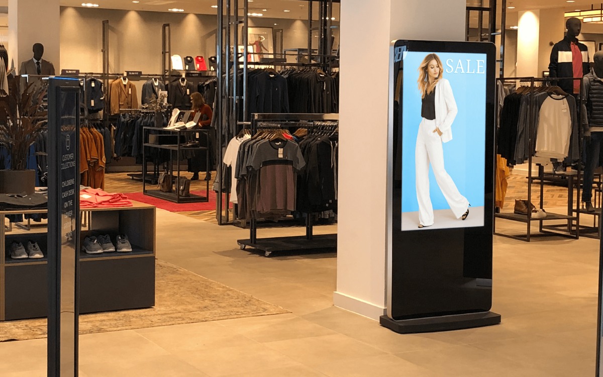 Android Freestanding Digital Posters 50″ | 55″ – Fisher Audio Visual